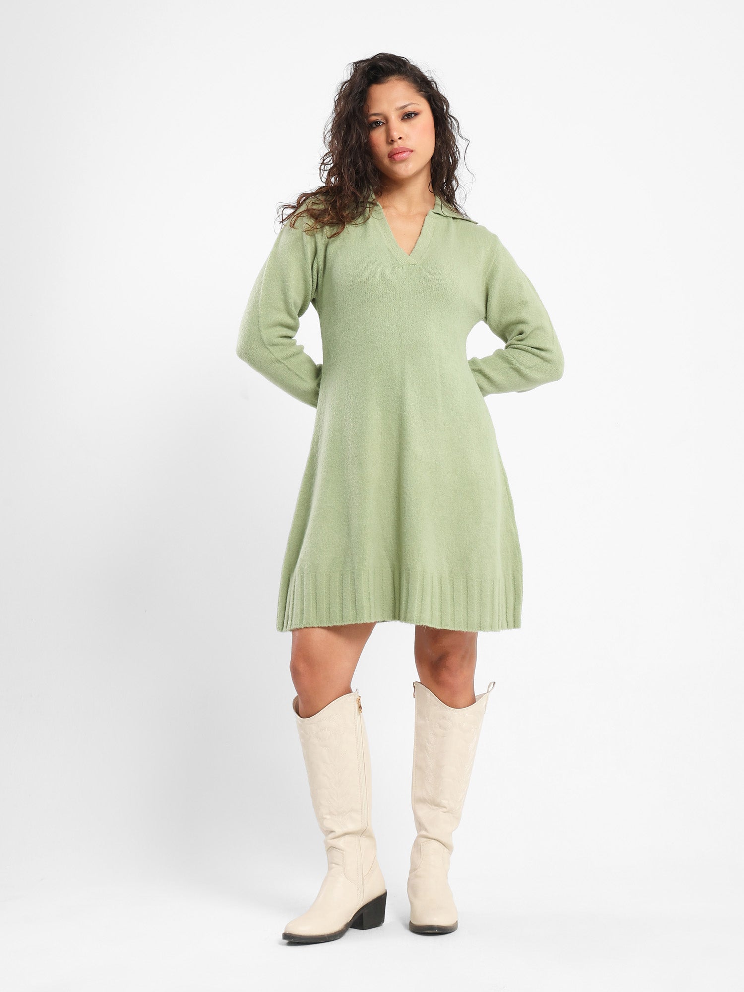 Relaxed Short Dress – OR